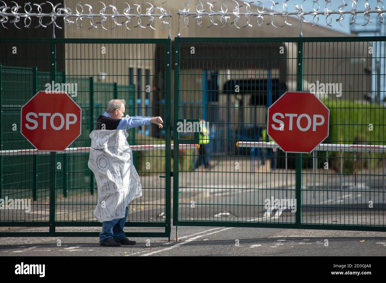 Glenrothes, Scotland, UK. 8 October 2020. Pictured: Sean Clerkin of ...