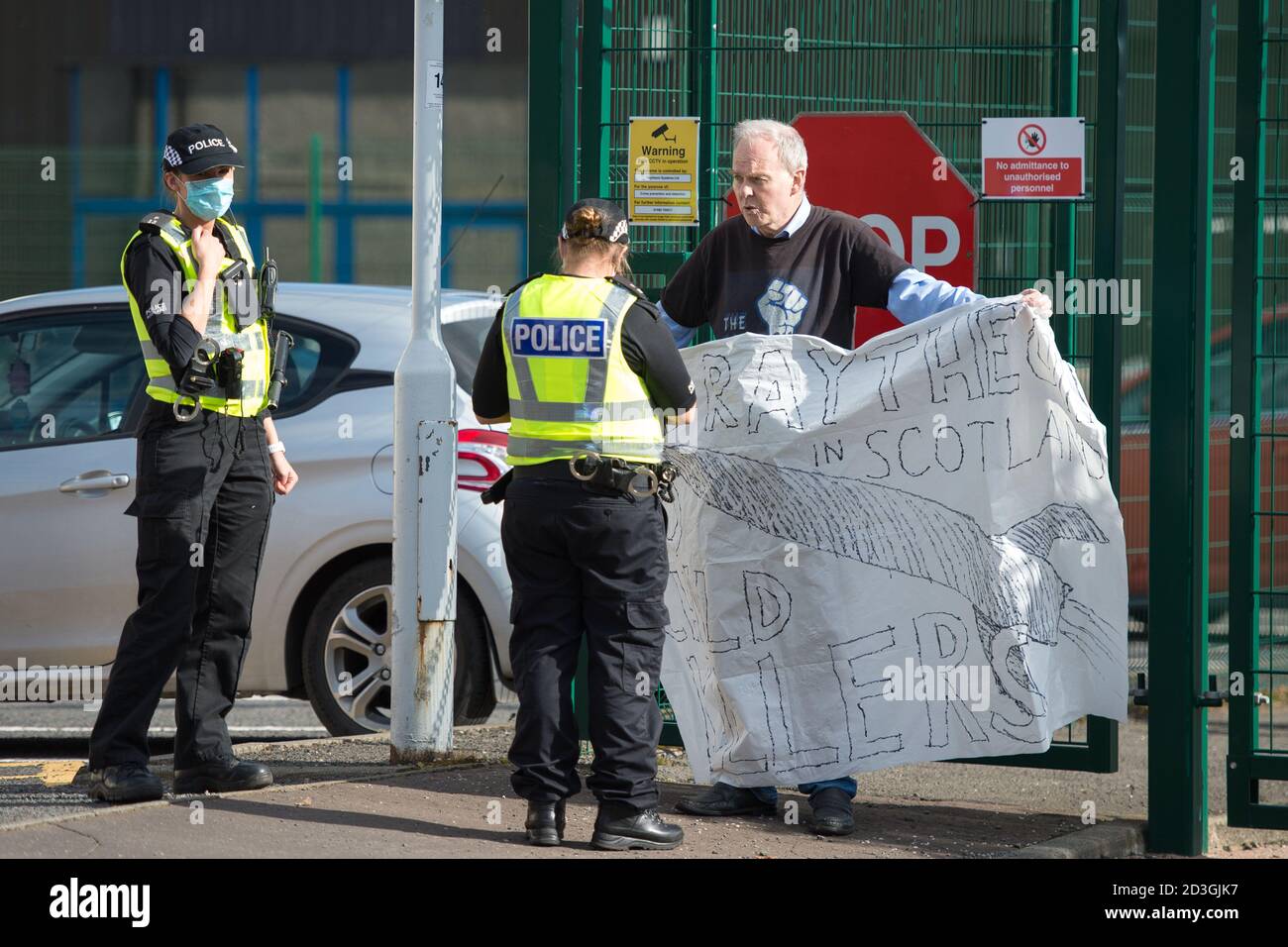 Glenrothes, Scotland, UK. 8 October 2020. Pictured: Sean Clerkin of ...
