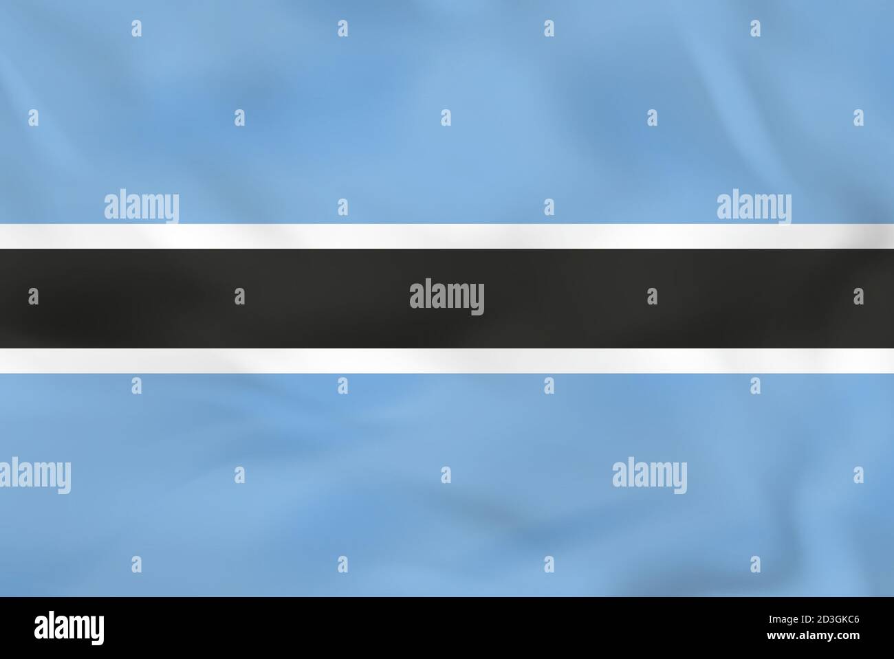 Botswana waving flag. Botswana national flag background texture. Vector illustration Stock ...