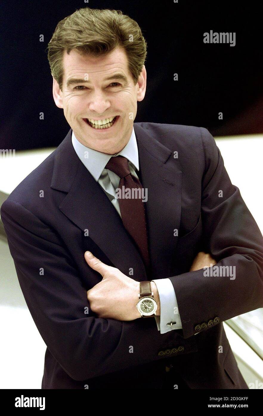 Pierce brosnan bond world is not enough hi-res stock photography and ...