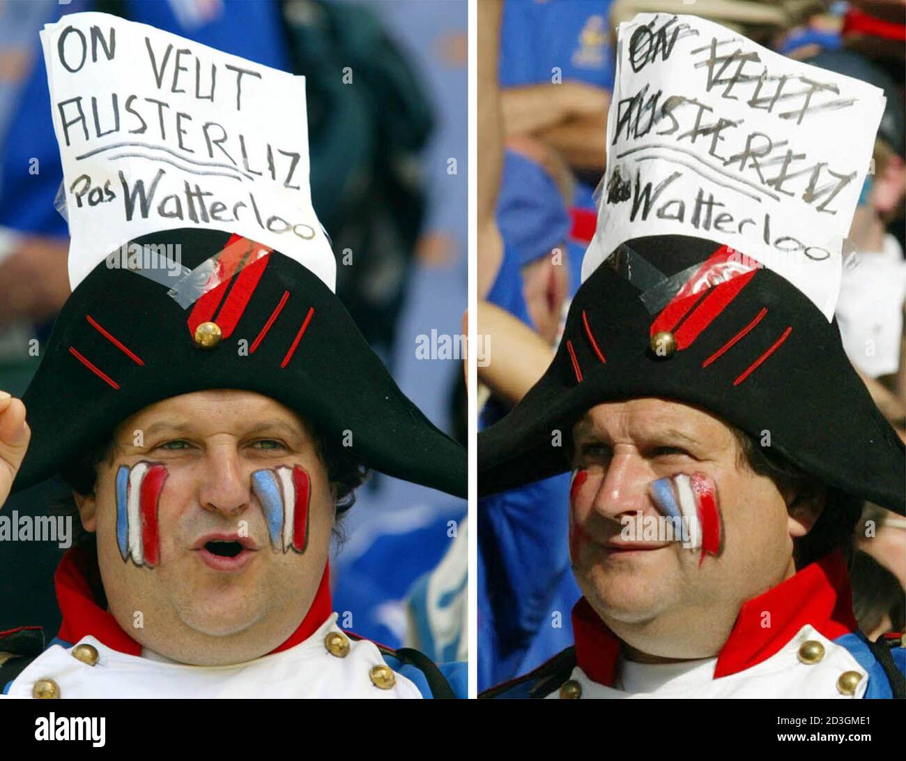 Napoleon wearing hi-res stock photography and images - Alamy