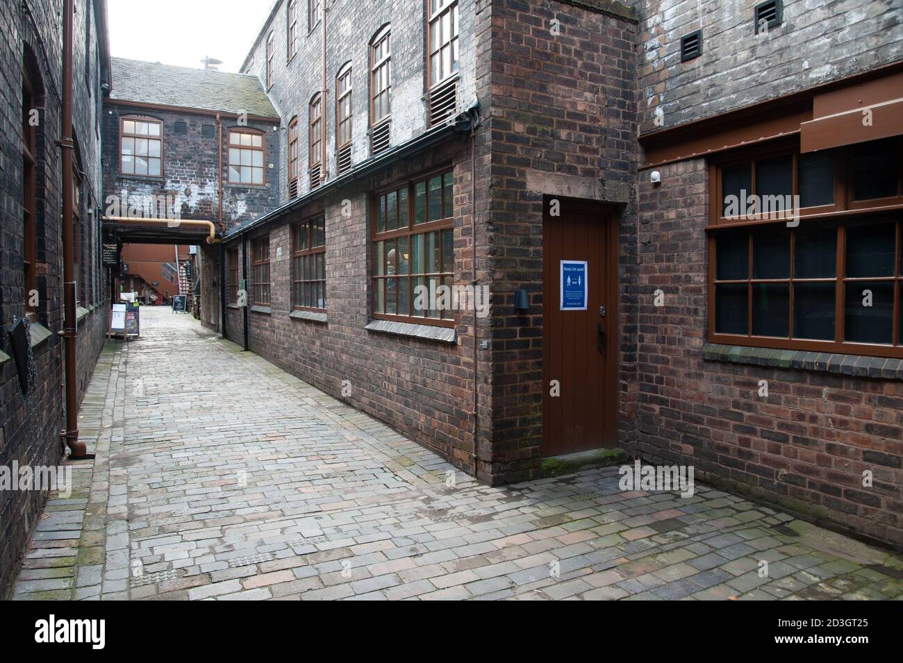 Middleport Pottery, Stoke on Trent, England. A restored and fully ...