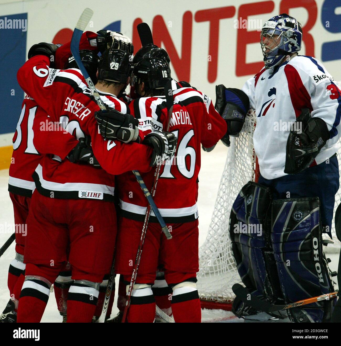 French hockey players hi-res stock photography and images - Alamy