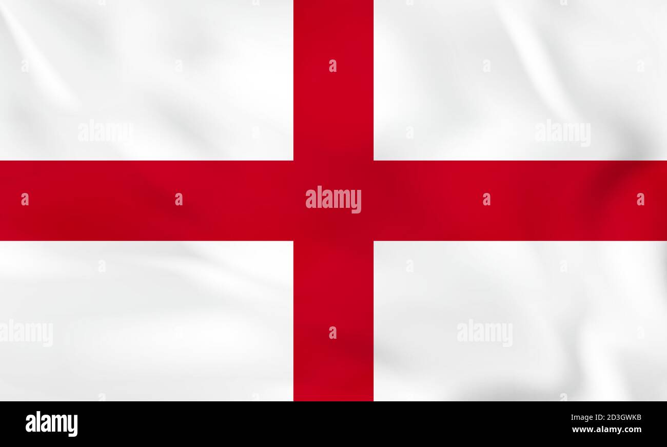 England waving flag. England national flag background texture. Vector ...
