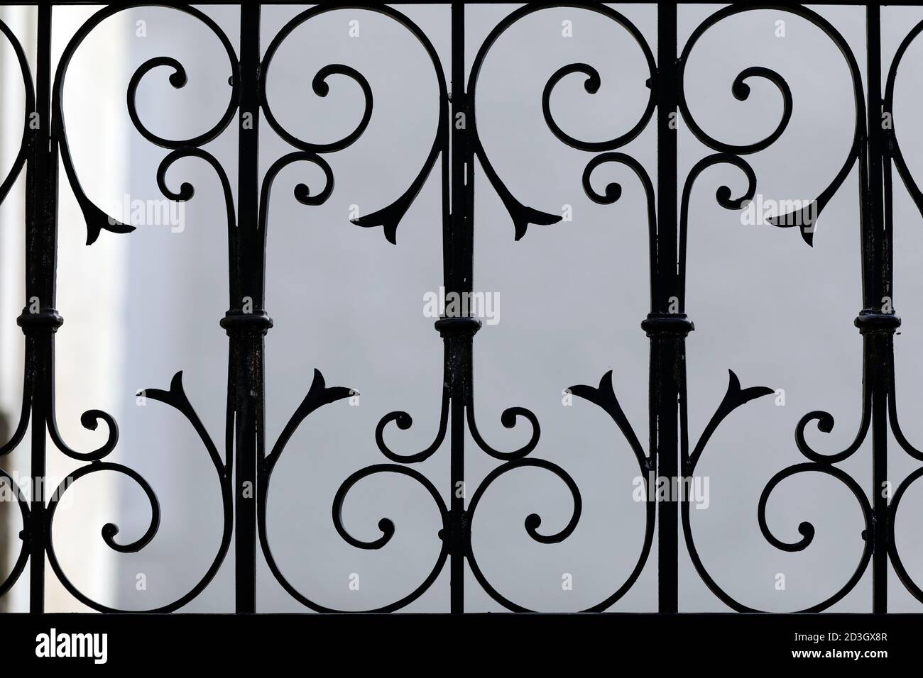 Traditional wrought iron Stock Photo - Alamy