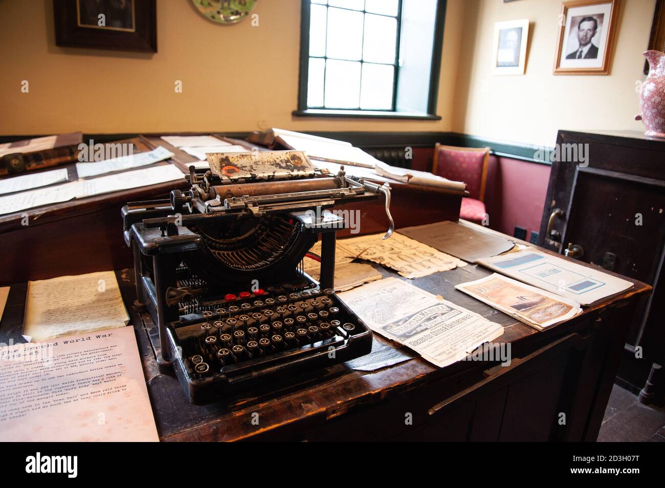 Middleport Pottery, Stoke on Trent, England. A restored and fully ...