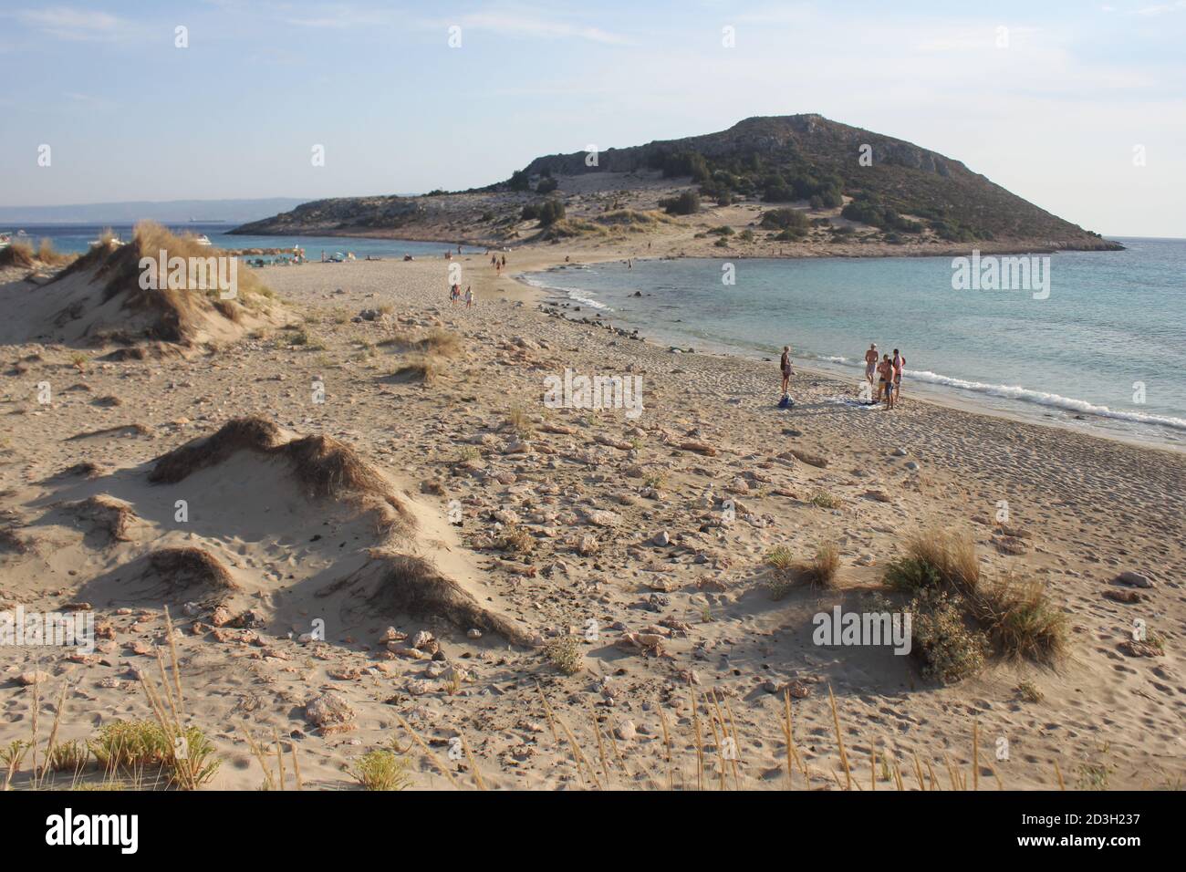 The famous Simos Beach in Elafonisos island , Greece Stock Photo - Alamy