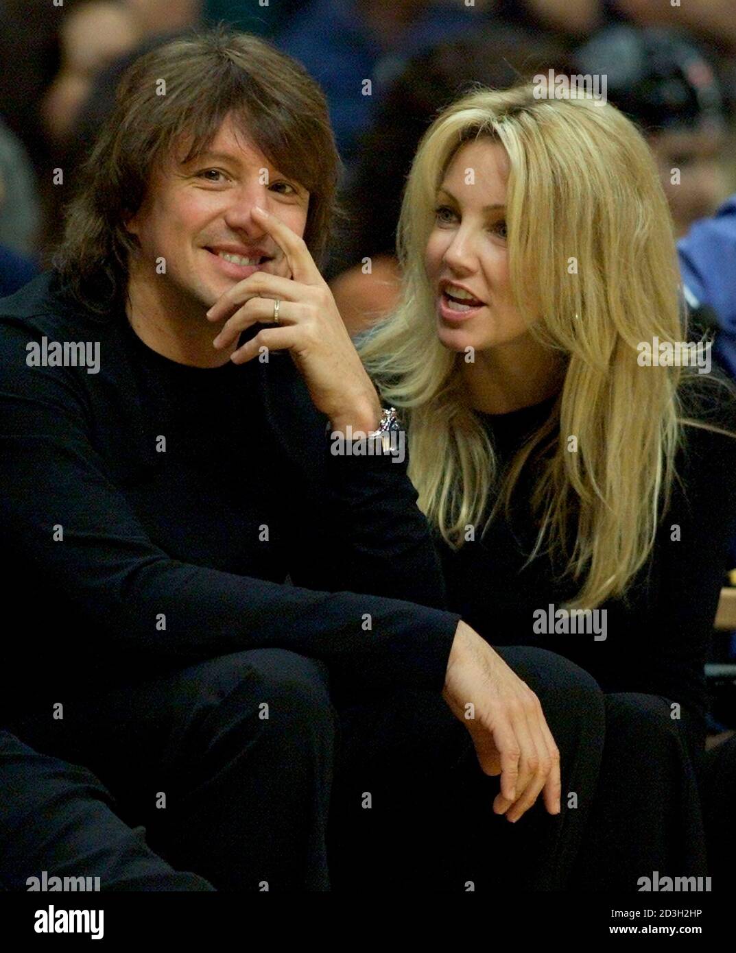 Richie Sambora Locklear Los Angeles High Resolution Stock Photography ...
