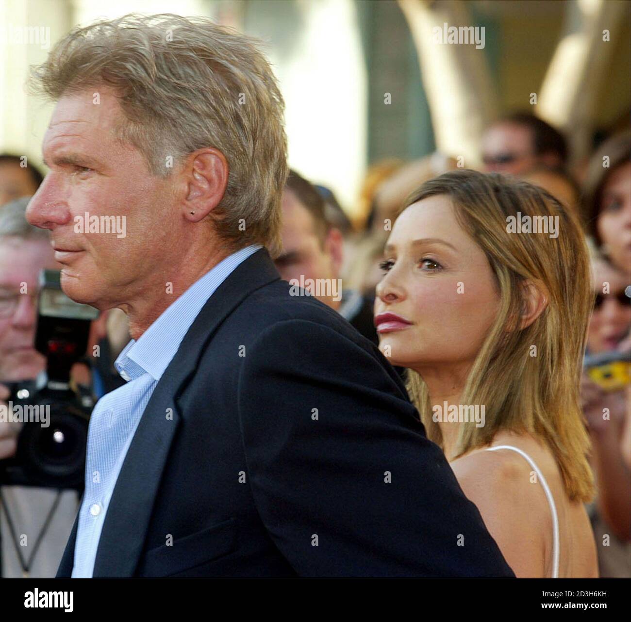 Harrison ford girlfriend calista flockhart hi-res stock photography and ...