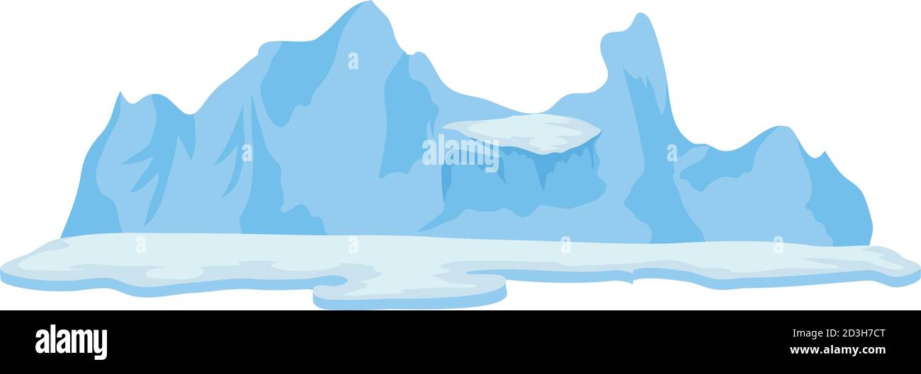 Iceberg Shapes Clipart