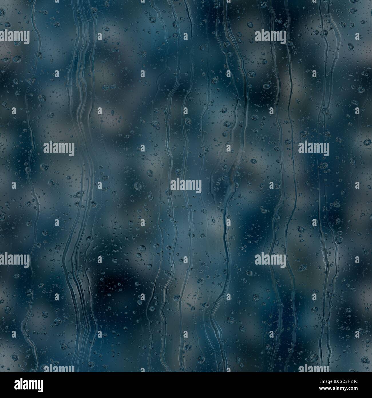 Seamless rain drop water repeat pattern on blur Stock Photo - Alamy