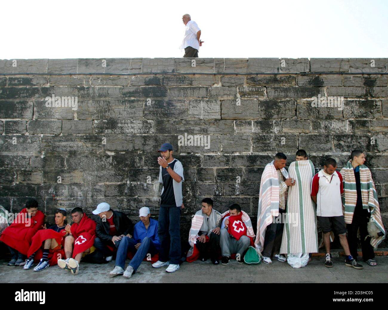 Illegal Immigrants Spain High Resolution Stock Photography and Images ...