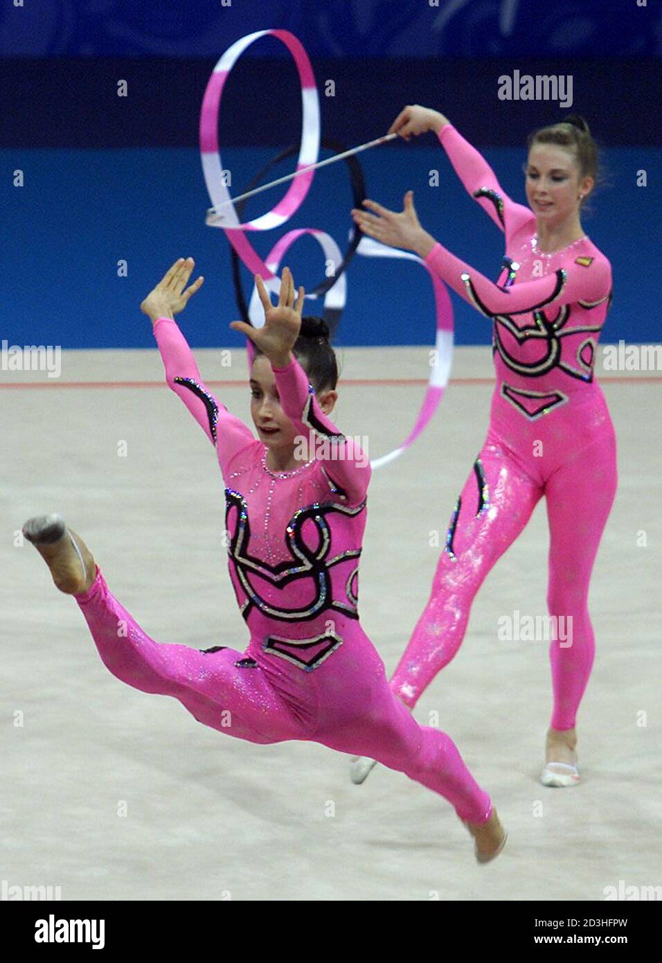 Sydney 2000 Olympics Gymnastics Womens Team Event Hi Res Stock