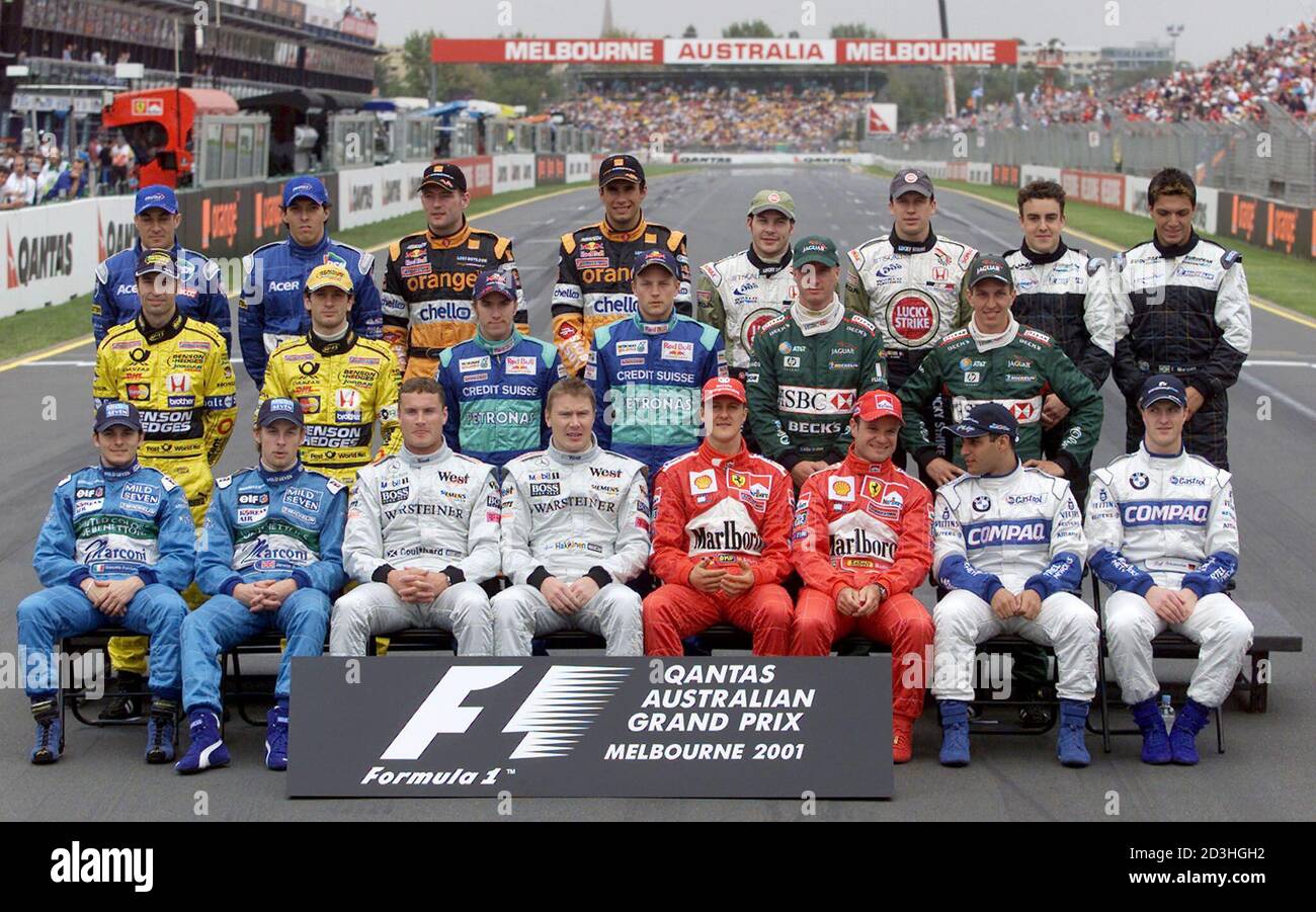 Eddie irvine 2001 hi-res stock photography and images - Alamy