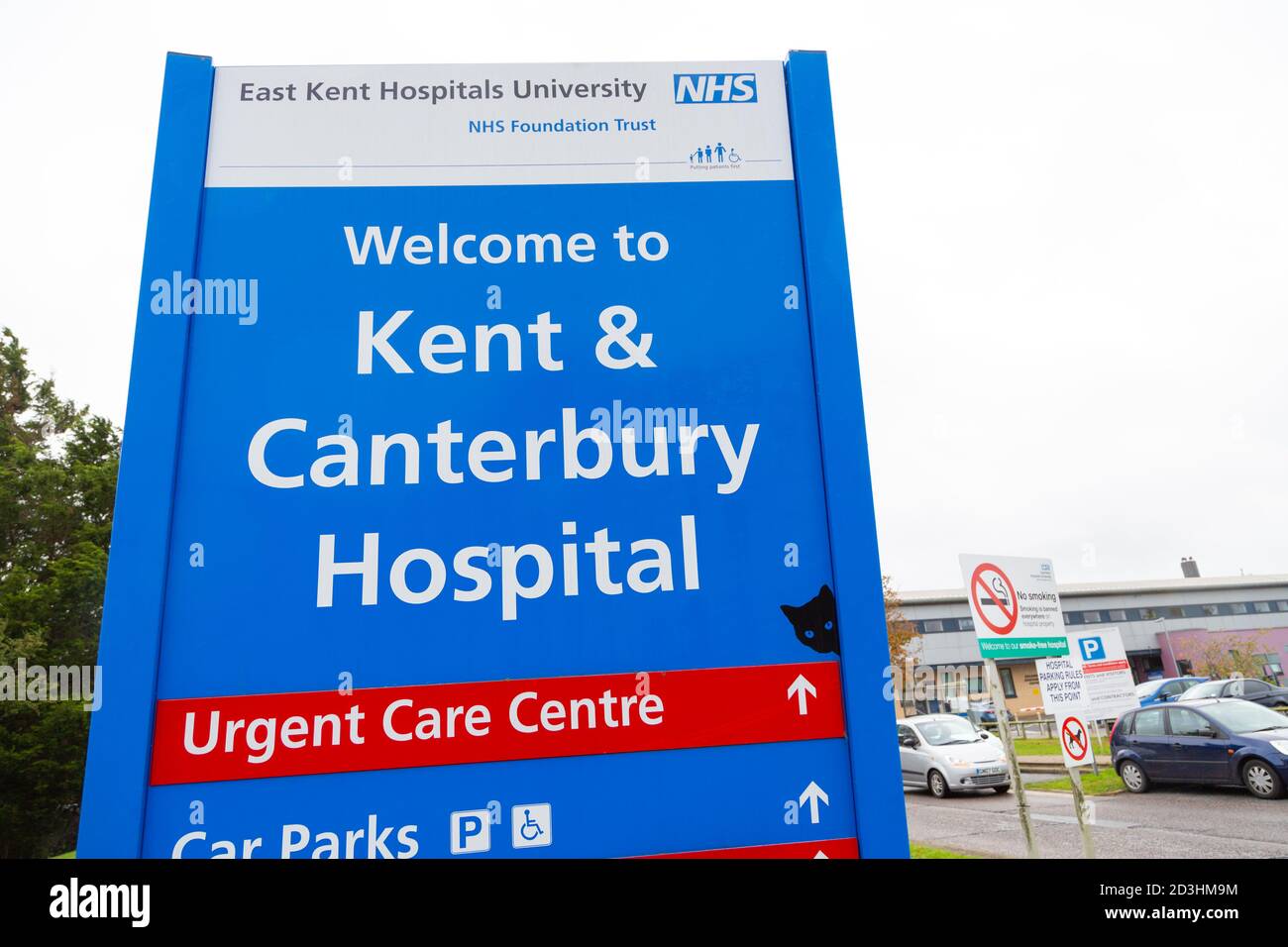 Kent & Canterbury hospital sign entrance, canterbury, kent, uk Stock ... Kent & Canterbury hospital sign entrance, canterbury, kent, uk Stock ...
