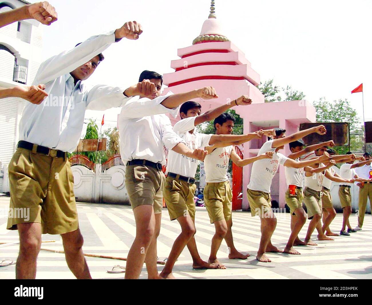 Indian Right Wing Hindu Organisation High Resolution Stock Photography ...
