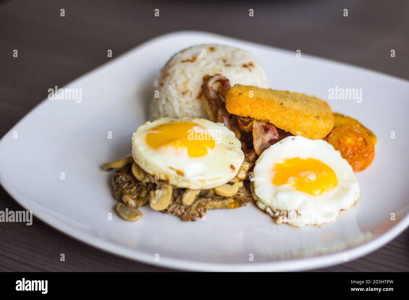 Breakfast food at a local restaurant in Cebu City Stock Photo - Alamy