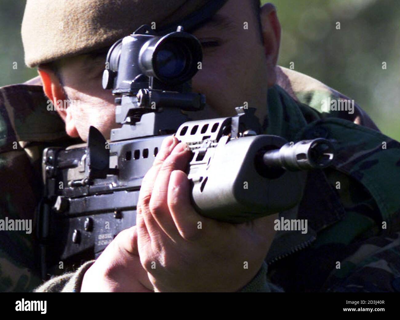 Sa80 Assault Rifle High Resolution Stock Photography and Images - Alamy