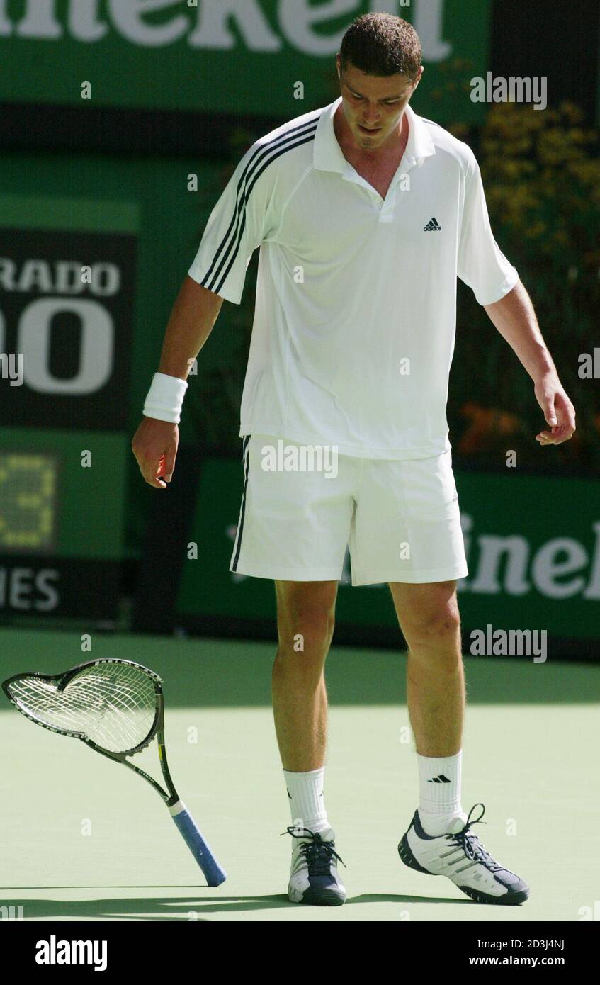 Russias marat safin racquet in hi-res stock photography and images - Alamy