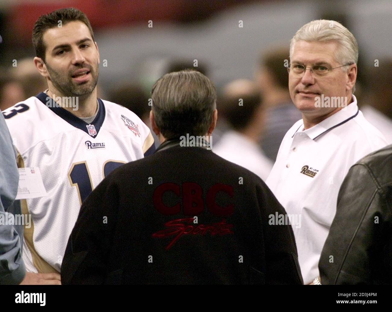 Kurt warner rams hi-res stock photography and images - Alamy