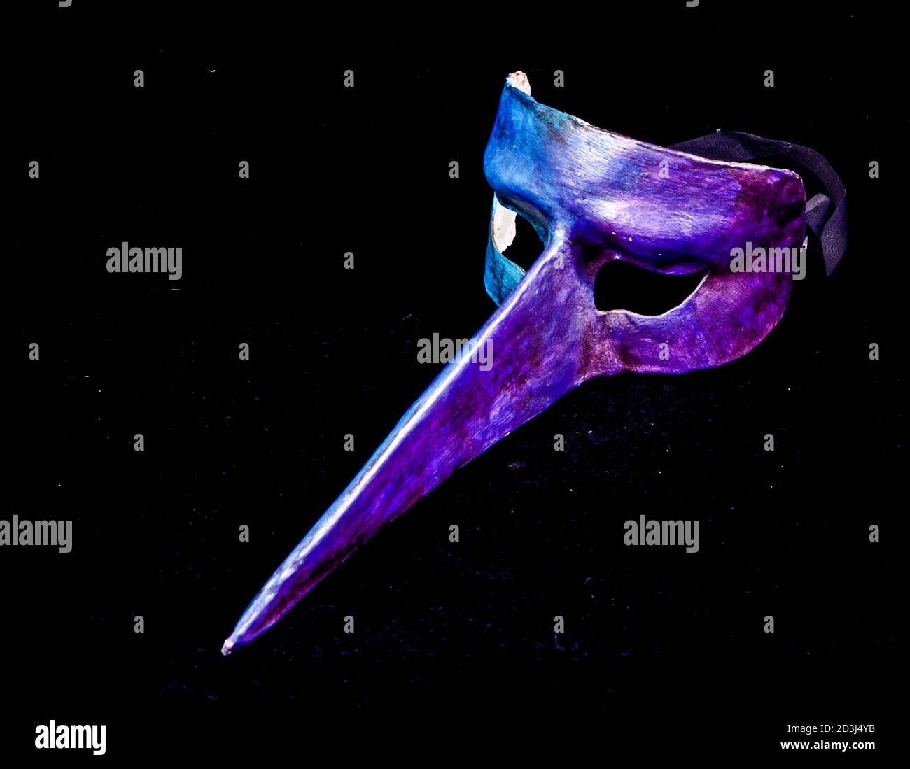 Traditional Venice Mask with Big Nose Stock Photo - Alamy