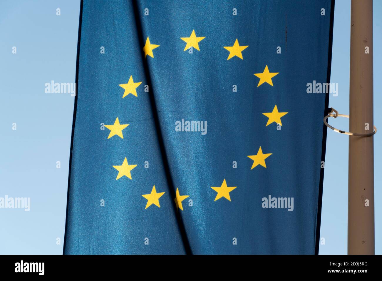 European union Europe Flag detail Stock Photo - Alamy