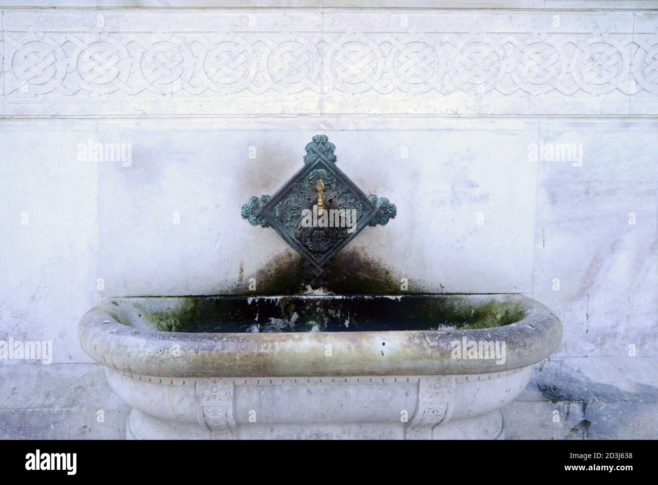 German fountain in Sultanahmet square, Fatih, Istanbul, Turkey Stock ...