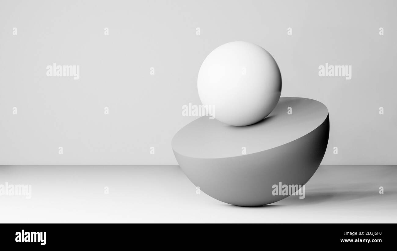 Sphere in a half hi-res stock photography and images - Alamy