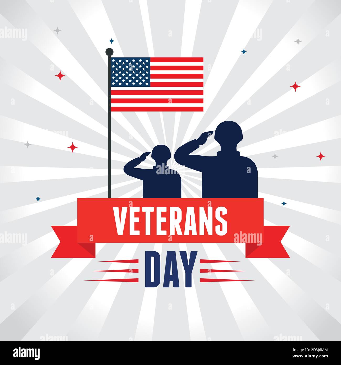 Honoring veterans parade Stock Vector Images - Alamy