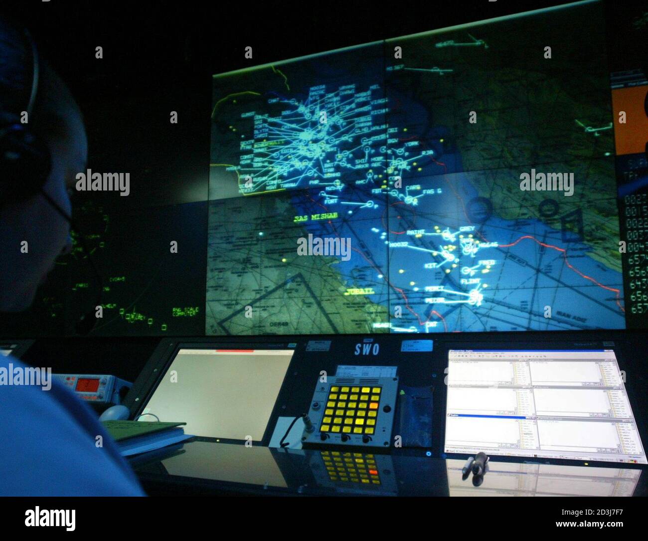 Tactical center screen hi-res stock photography and images - Alamy