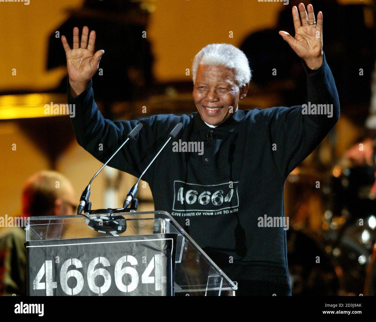 Nelson mandela 46664 concert in hi-res stock photography and images - Alamy