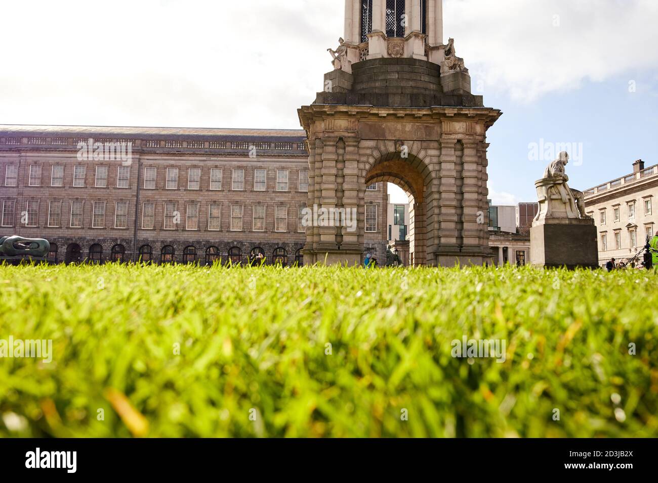 The exterior of Trinity College in Dublin, Ireland Stock Photo - Alamy
