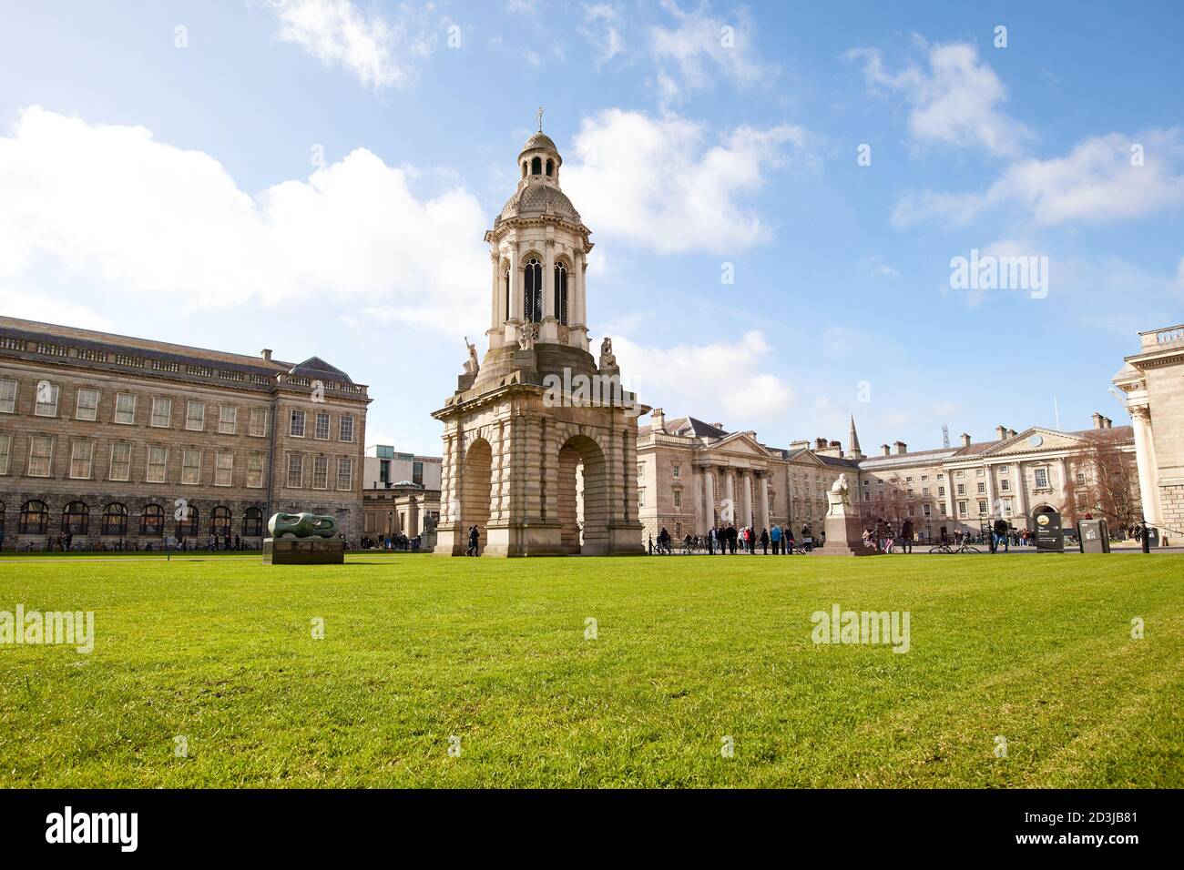 The exterior of Trinity College in Dublin, Ireland Stock Photo - Alamy