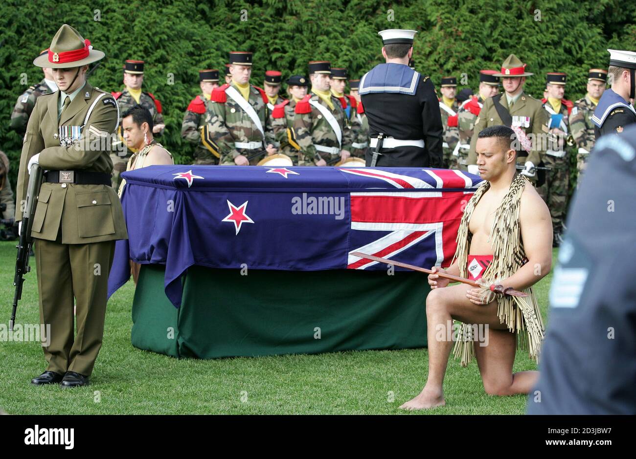 Maori soldiers hi-res stock photography and images - Alamy