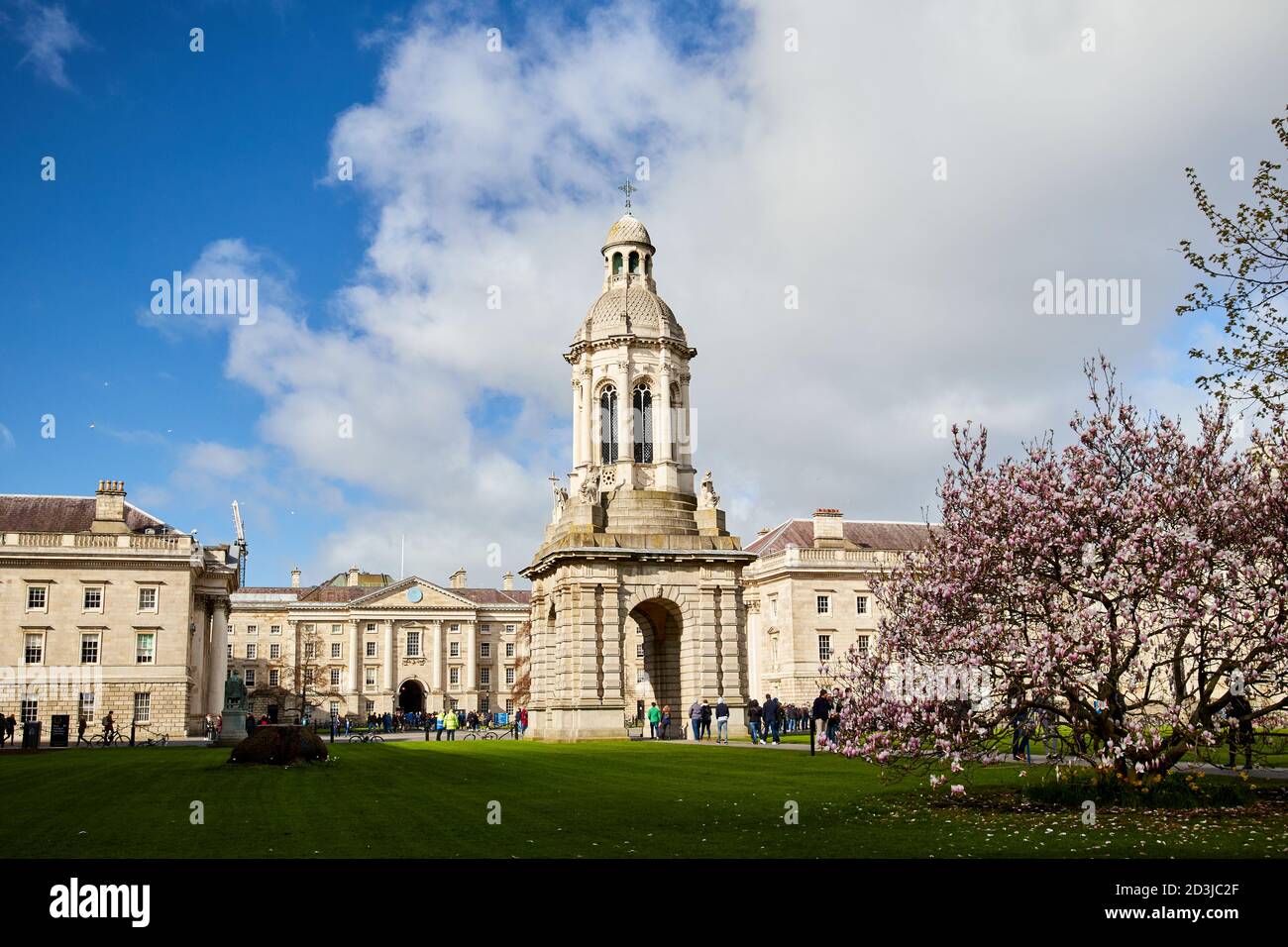 The exterior of Trinity College in Dublin, Ireland Stock Photo - Alamy