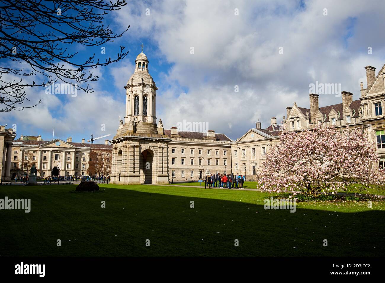 The exterior of Trinity College in Dublin, Ireland Stock Photo - Alamy
