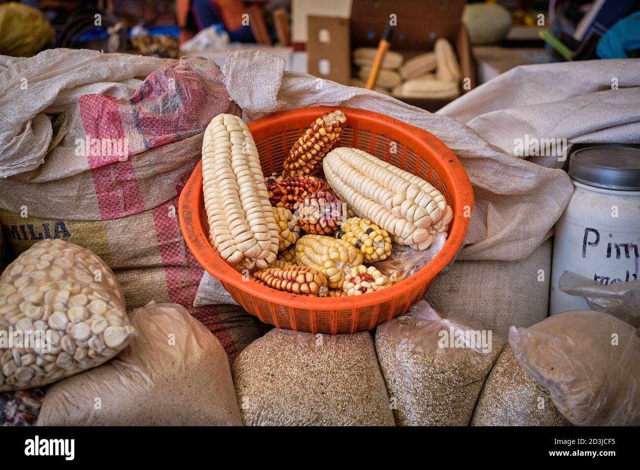 Peruvian corn hi-res stock photography and images - Alamy