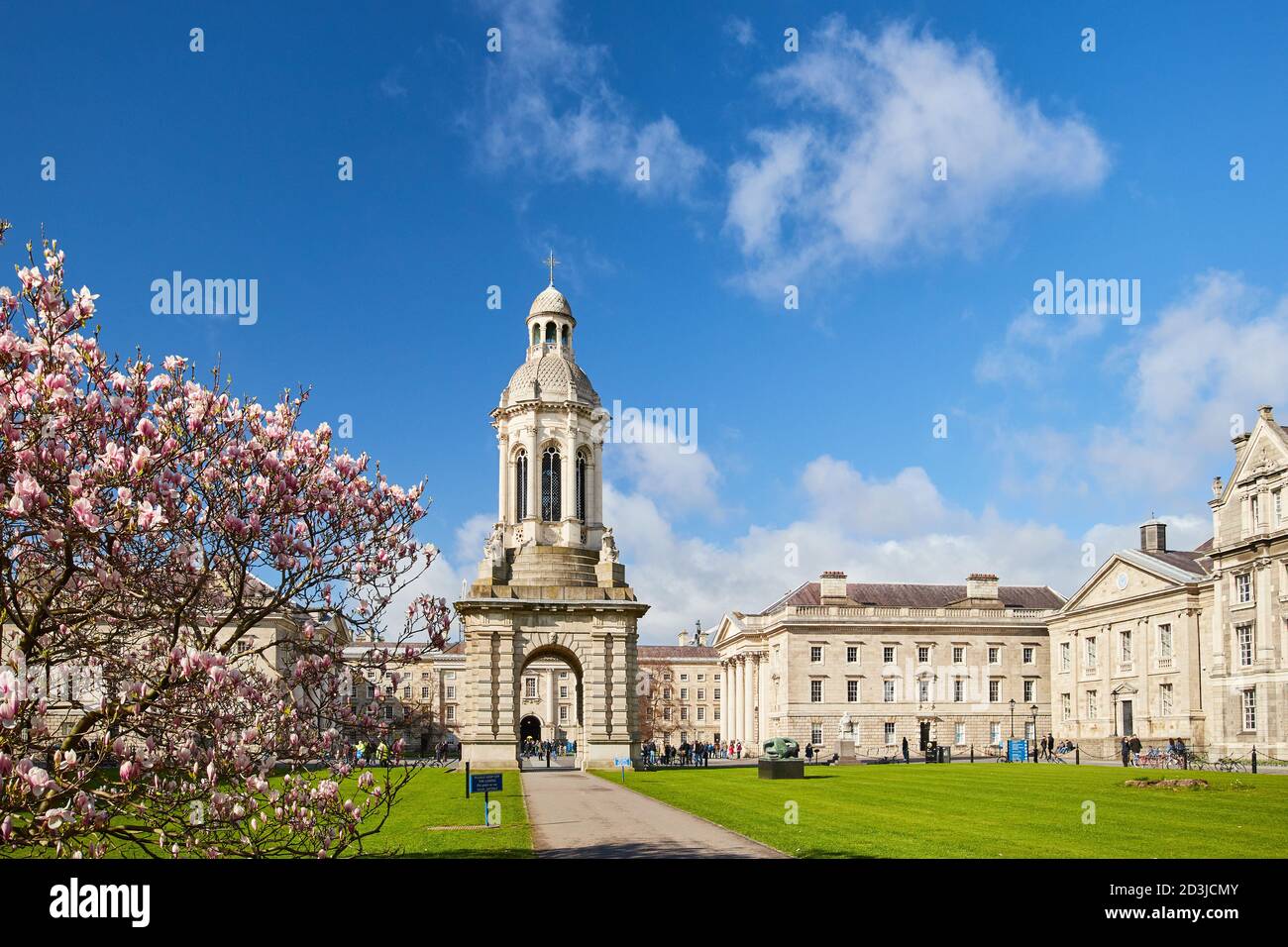 The exterior of Trinity College in Dublin, Ireland Stock Photo - Alamy