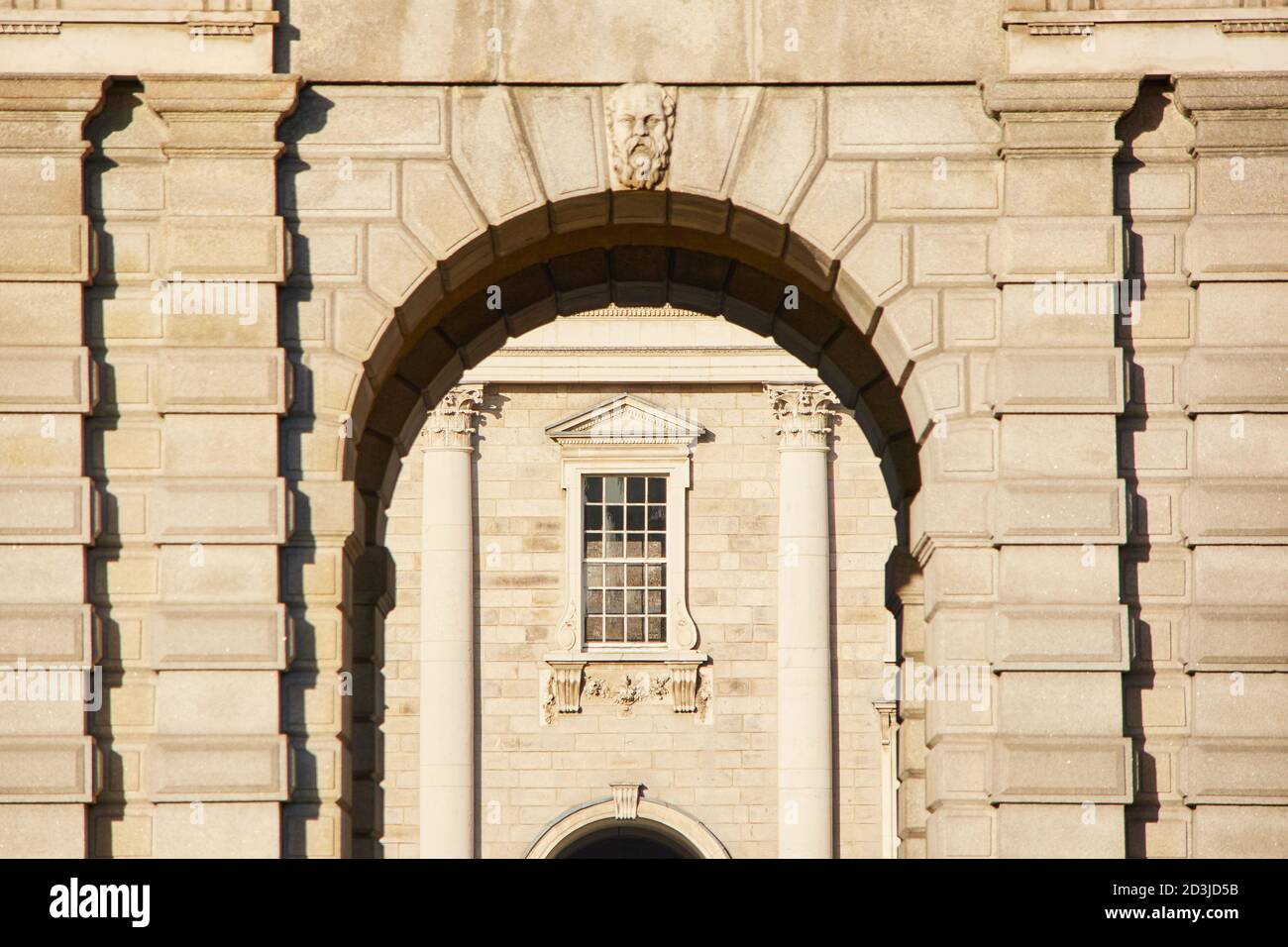 The exterior of Trinity College in Dublin, Ireland Stock Photo - Alamy