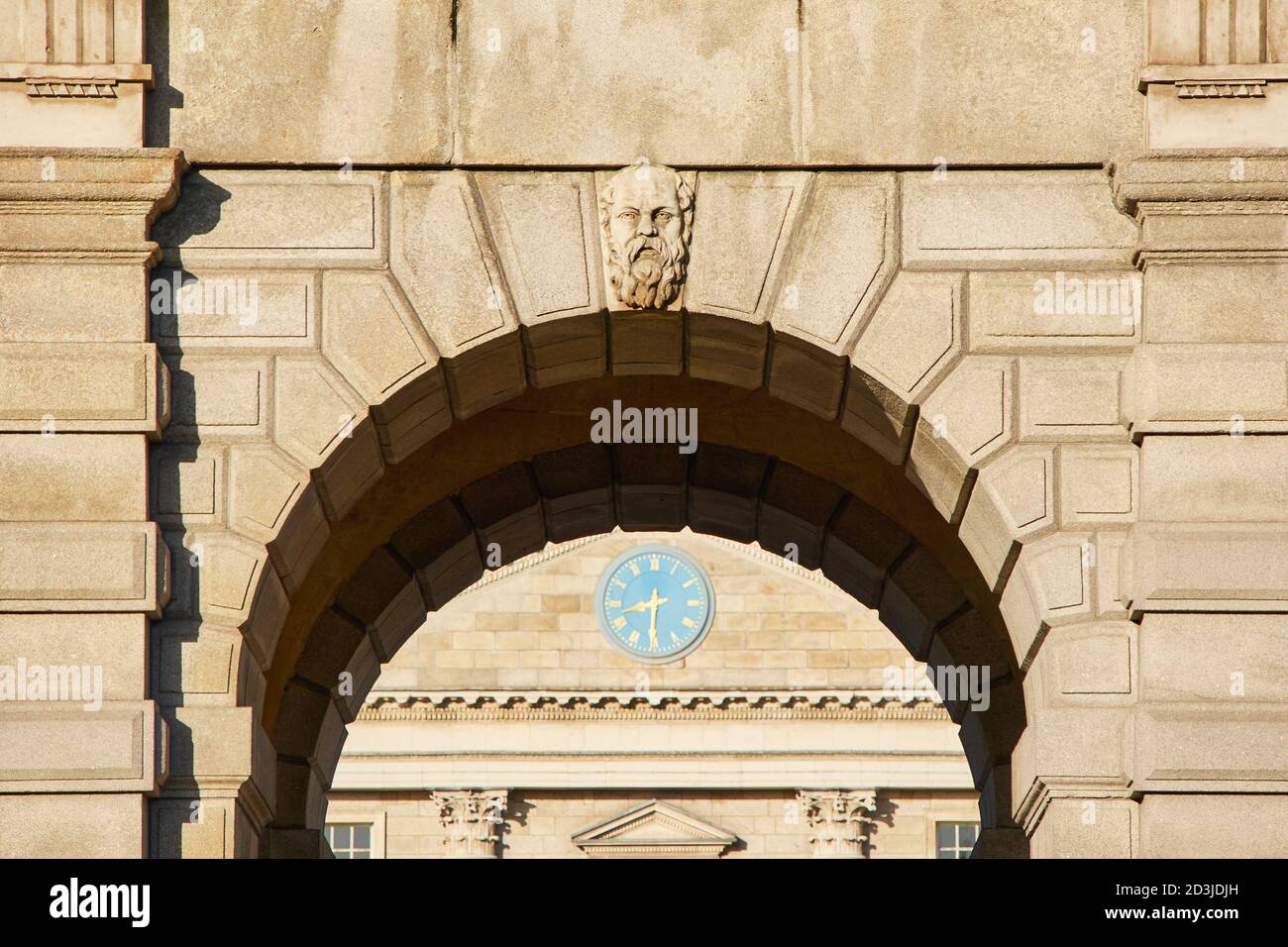 The exterior of Trinity College in Dublin, Ireland Stock Photo - Alamy