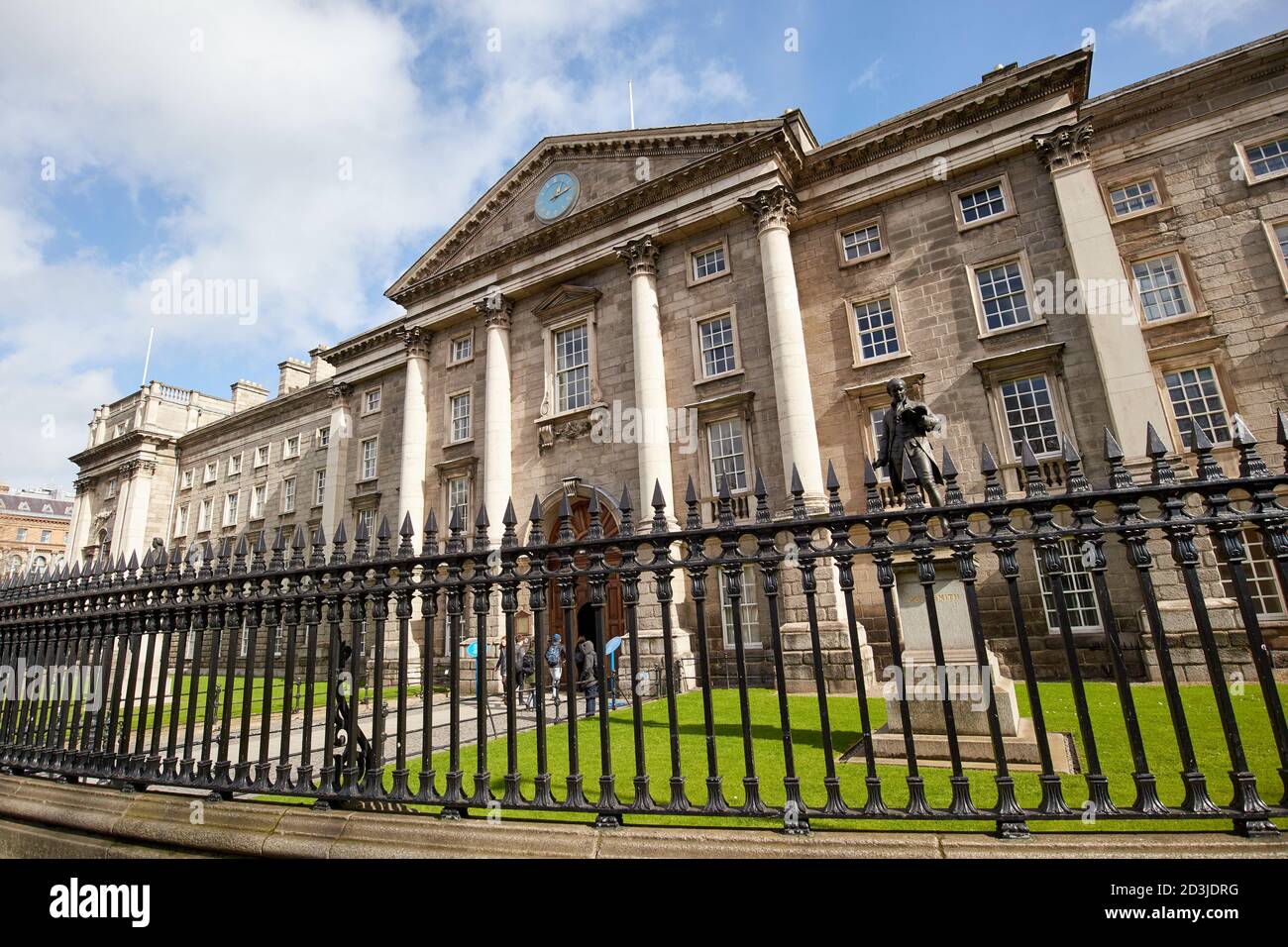 The exterior of Trinity College in Dublin, Ireland Stock Photo - Alamy