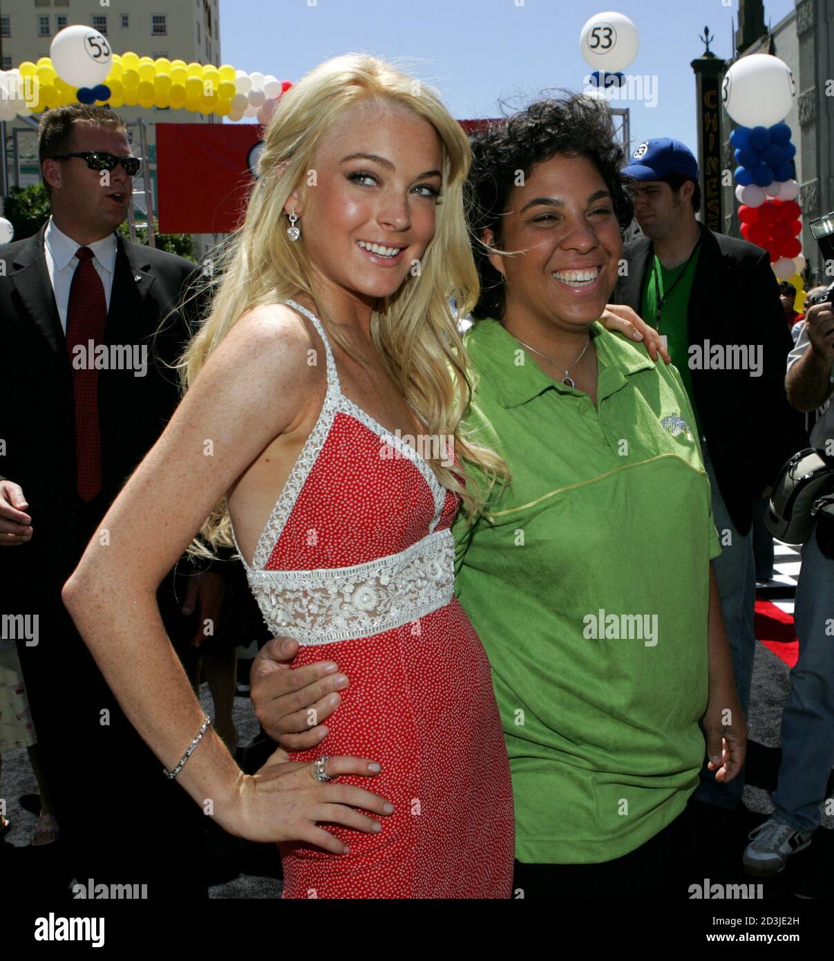 Fully Loaded Angela Robinson Lindsay Lohan High Resolution Stock ...