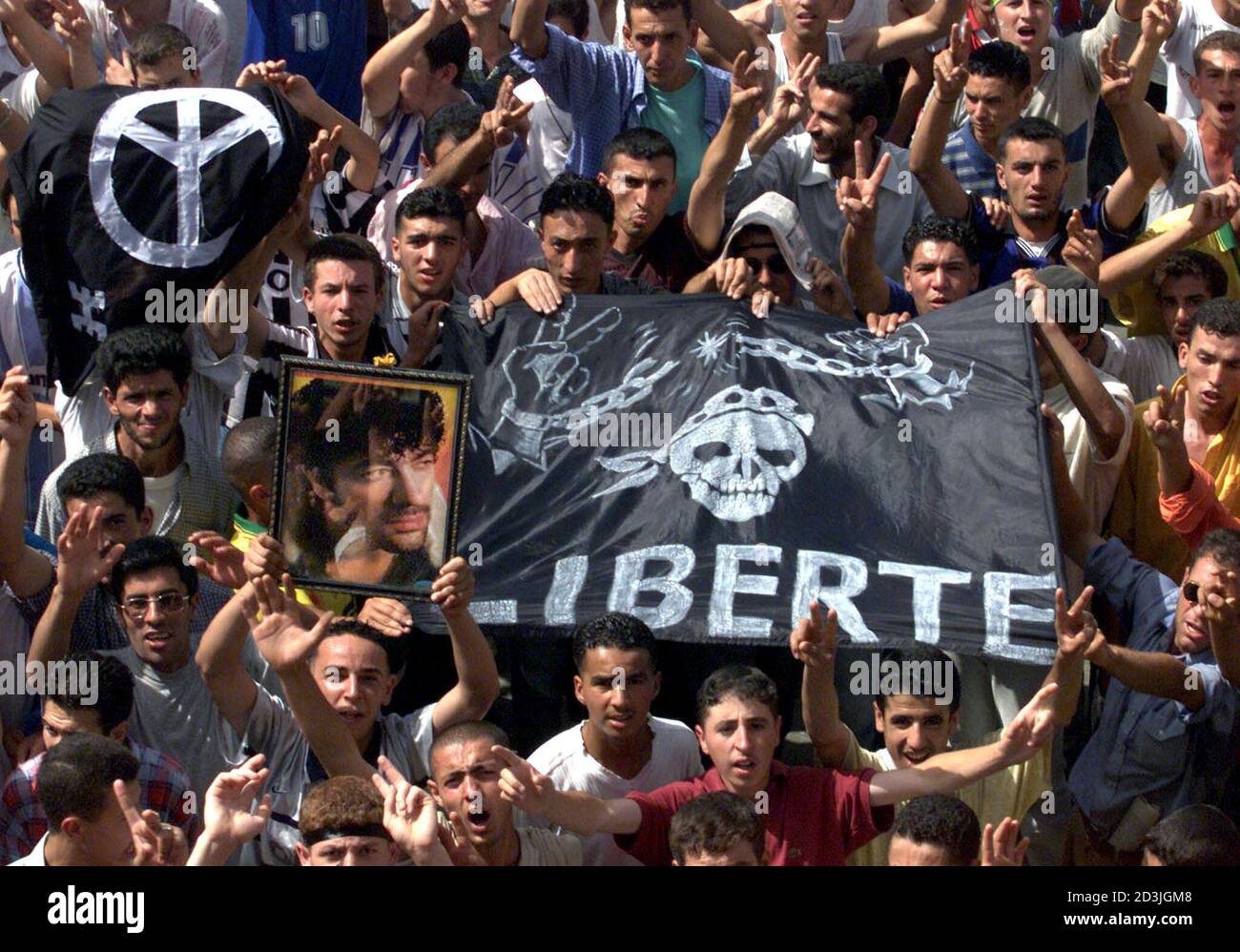 Berbers protest hi-res stock photography and images - Alamy