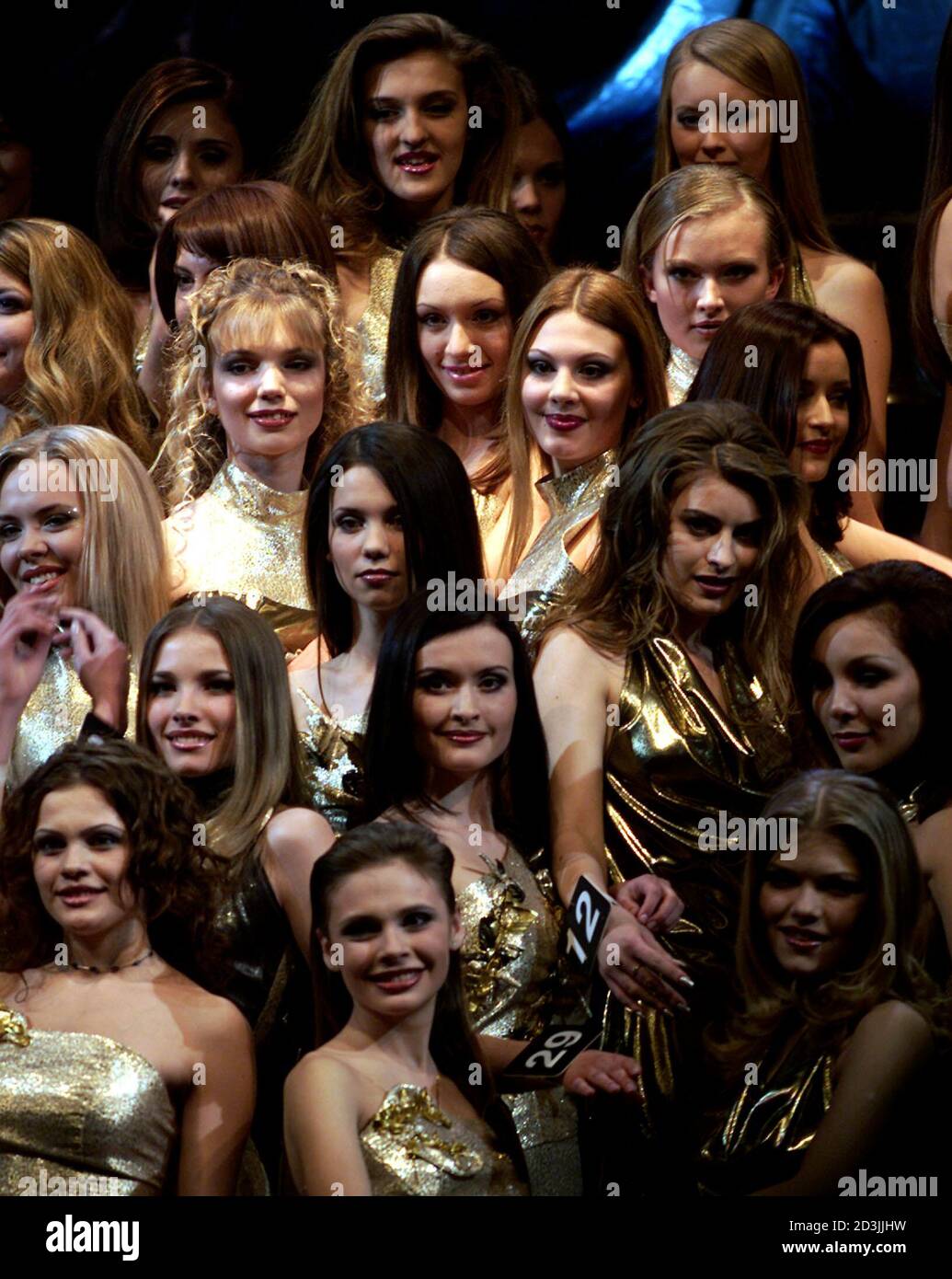 Here are miss europe contestants hi-res stock photography and images ...