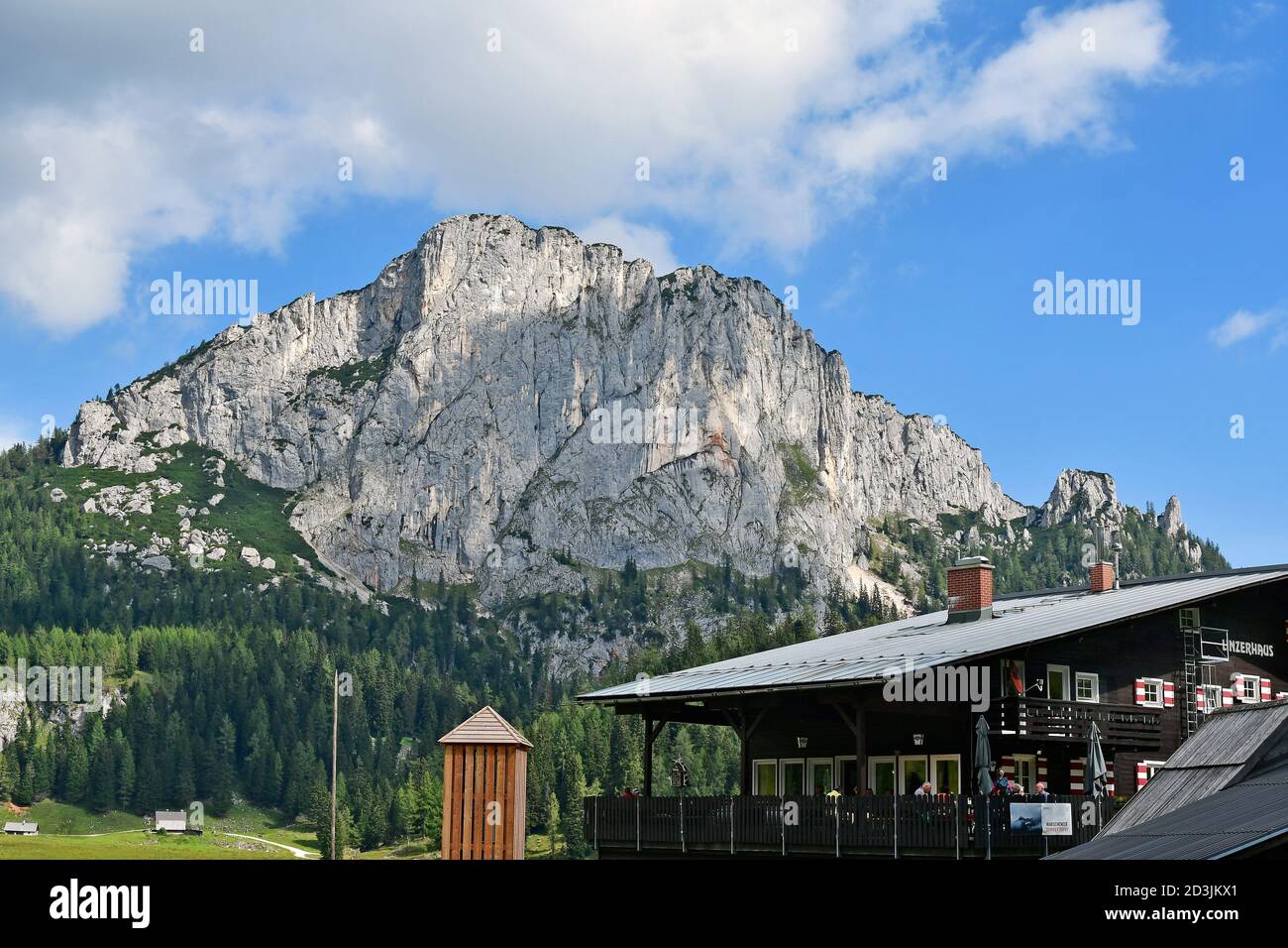 Spital am Pyhrn, Austria - September 10, 2020: Linzerhaus inn on Wurzer ...