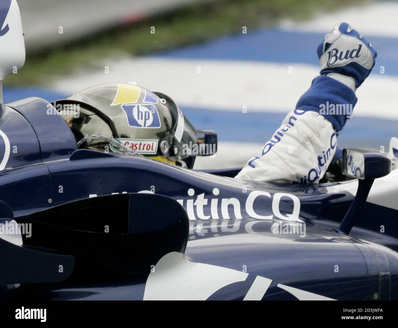 Williams racing flag hi-res stock photography and images - Alamy