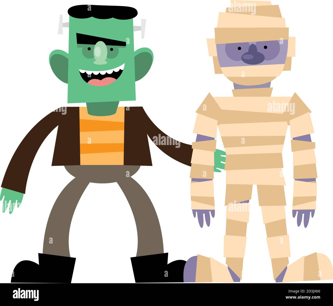 Frankenstein Full Body Clip Art