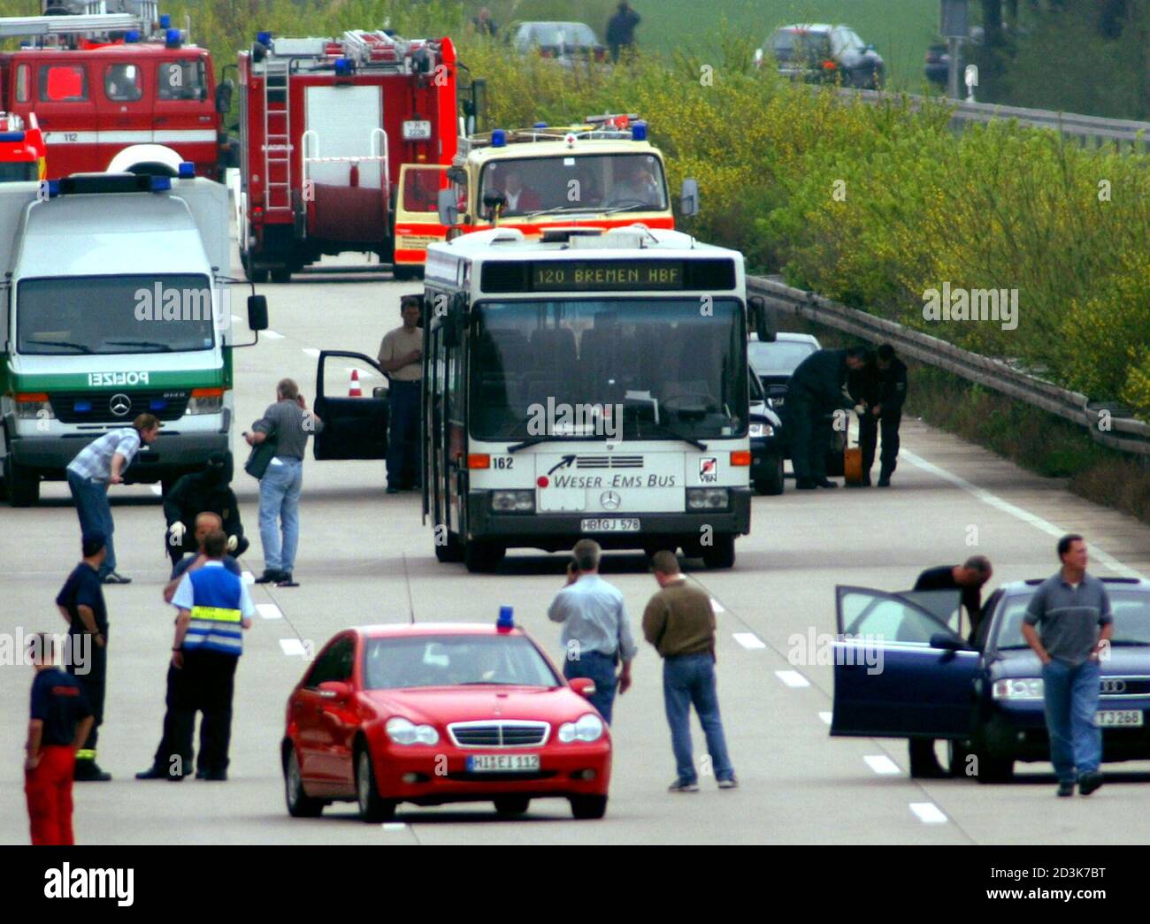 Transport crime motorway hi-res stock photography and images - Alamy