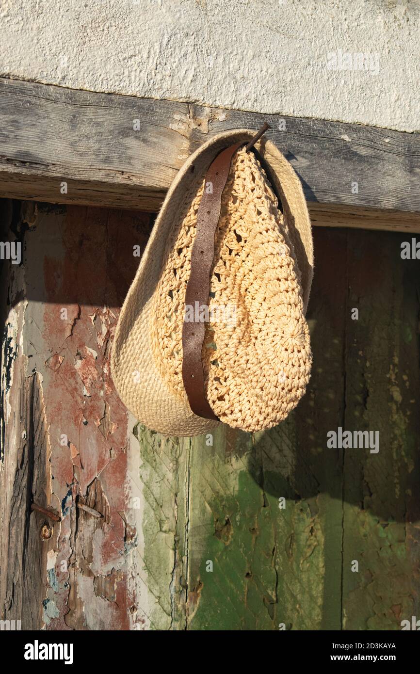 Hat texture hi-res stock photography and images - Alamy