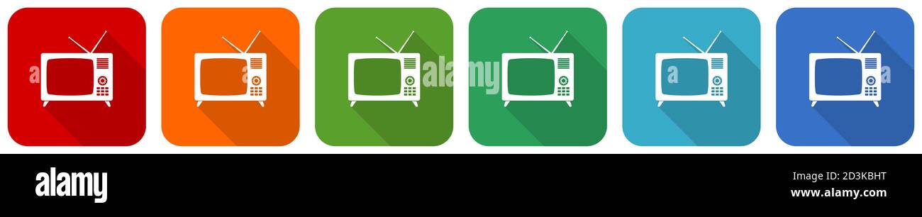 Colors tv logo Stock Vector Images - Alamy